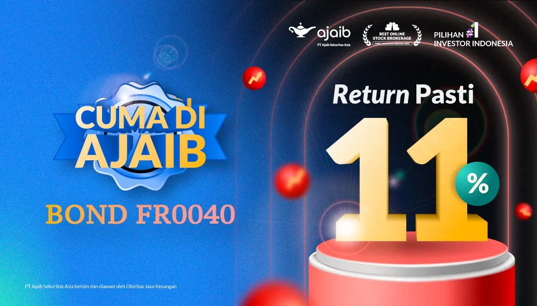 Cara beli obligasi FR0040 di Ajaib: Return Pasti 11% per tahun ...